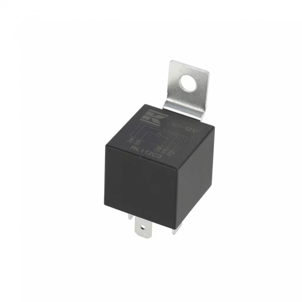 Mini relay 12V, changeover, 30A/40A, with holder, Lights, Electrical ...