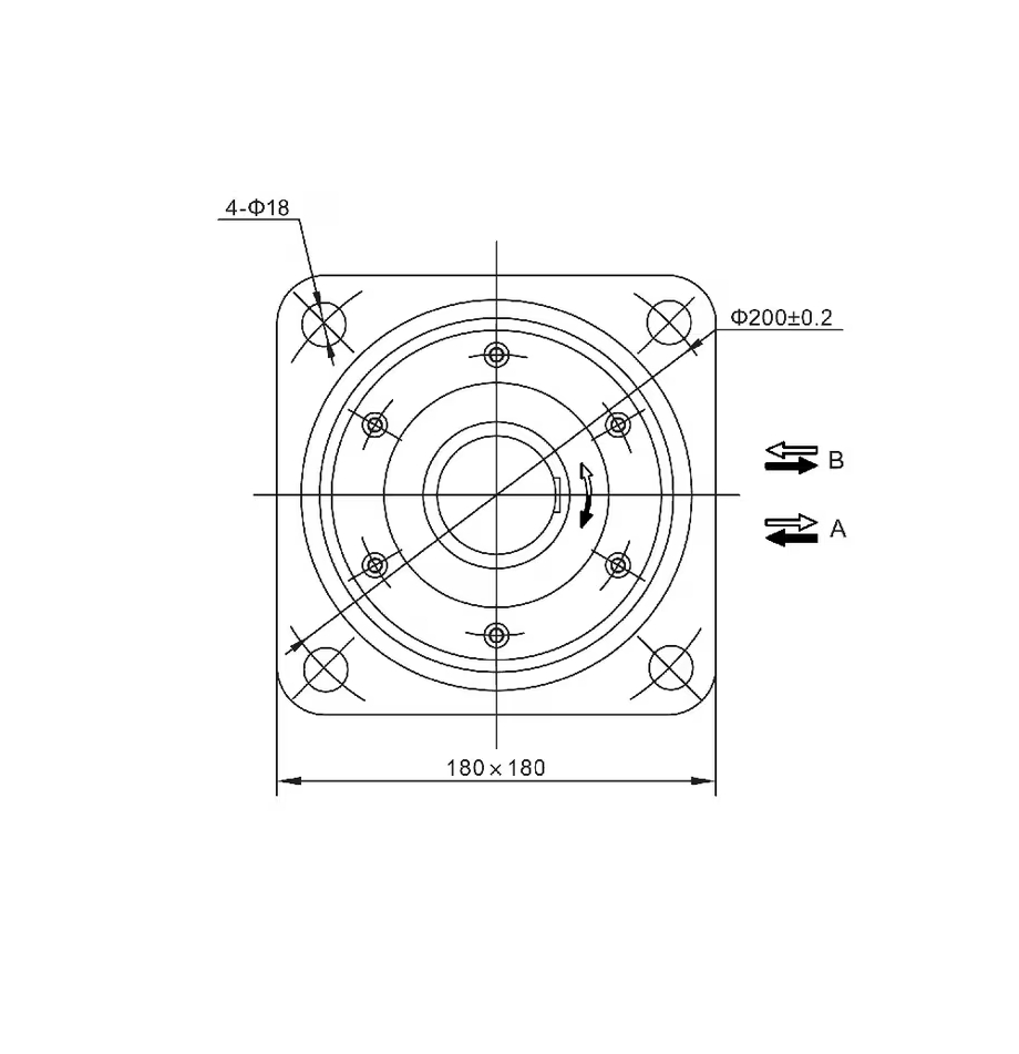 Orbital motor 400cc SMV, Orbital hydraulic motor, Hydraulic motors ...