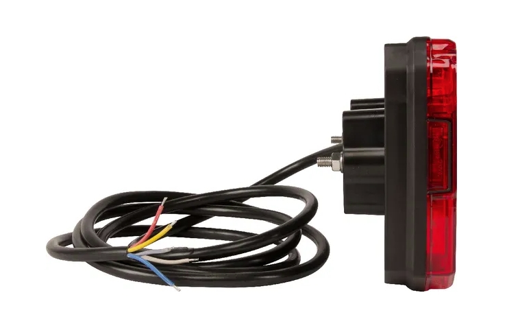 Daudzfunkciju aizmugures (laba puse) gaismas gaismas diode, taisnstūra ...