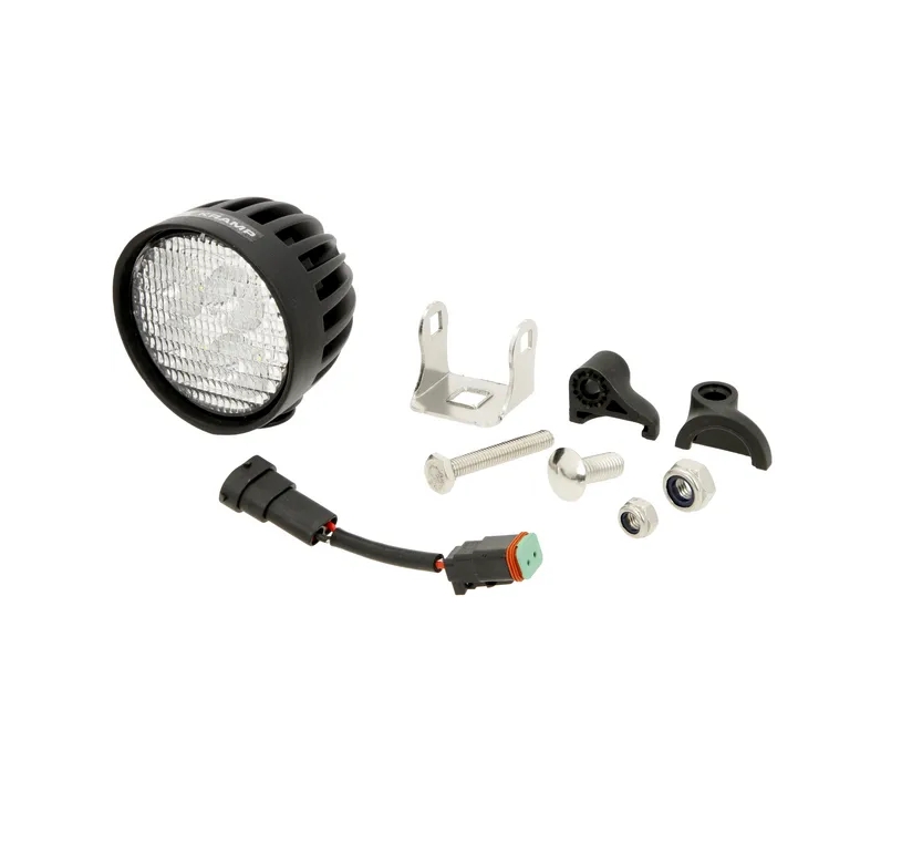Darba gaismas LED, 40W, 4000lm, apaļa, balta, 10/30V, AMP spraudnis, 4 ...