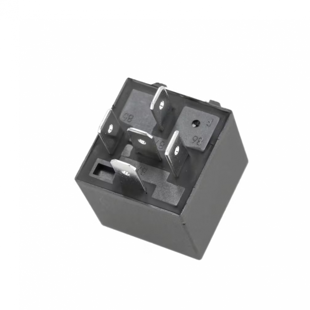 Mini relay 12V, changeover, 30A/40A, with holder, Lights, Electrical ...